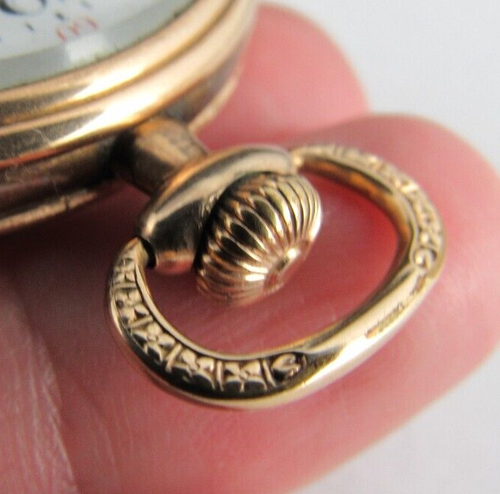 10k GOLD filled & 15J pocket watch IMPERIAL BUREN W STAR SWC Co 16s ...