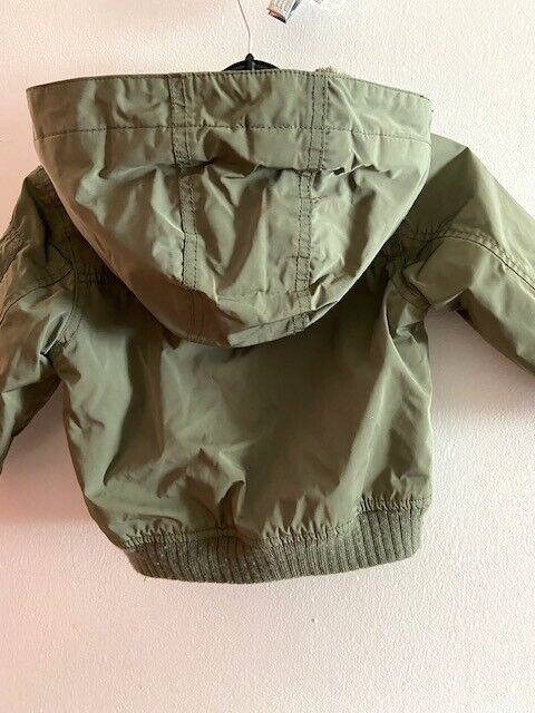 Baby Gap Unisex/Boy Olive Green Hooded Jacket Size 2 | eBay