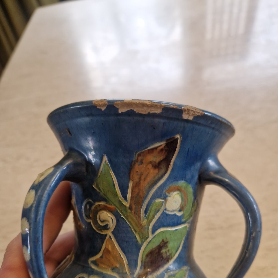 Brannam Pottery, Barum Baron Barnstaple Devon Studio Pottery Vase fish ...