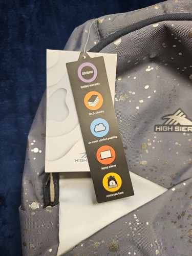 High Sierra - Swoop SG Backpack- Metallic Splatter 18.9X 11.0 X5.9 in ...