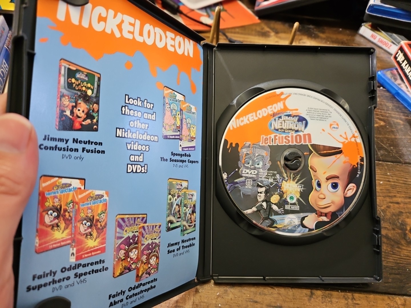 The Adventures of Jimmy Neutron, Boy Genius: Jet Fusion (DVD, 2004) for ...