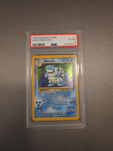 1999 pokemon blastoise holo psa 6 base | eBay