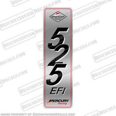 Fits Mercury Racing 525 Inboard Engine Decal | eBay