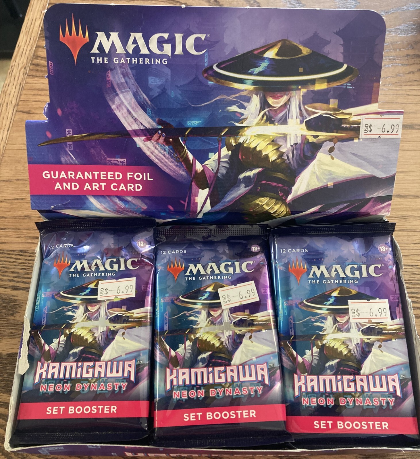 Kamigawa Neon Dynasty Set Booster Pack Brand NEW MTG Magic The ...