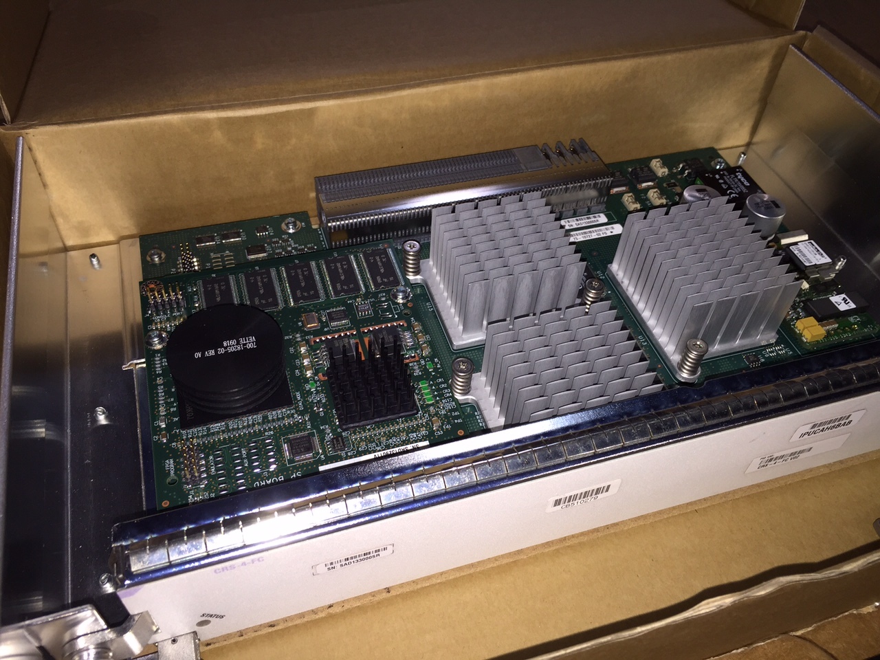 CISCO CRS-4-FC S1/S2/S3 SWITCH FABRIC CARD CRS-1 IPUCAH6 800-27867-02 ...