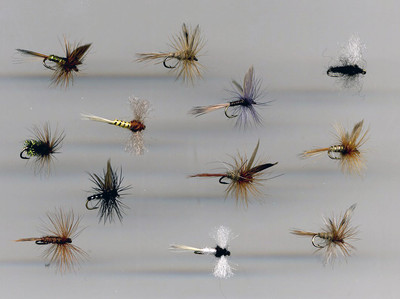 Trout Flies: Micro Dry Flies Size 18 x 12 (code 463) | eBay UK