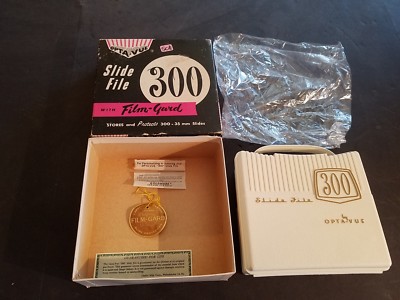 SLIDE-FILE-300-by-OPTA-VUE-FITS-300-SLIDES-In Original Box With 23K ...