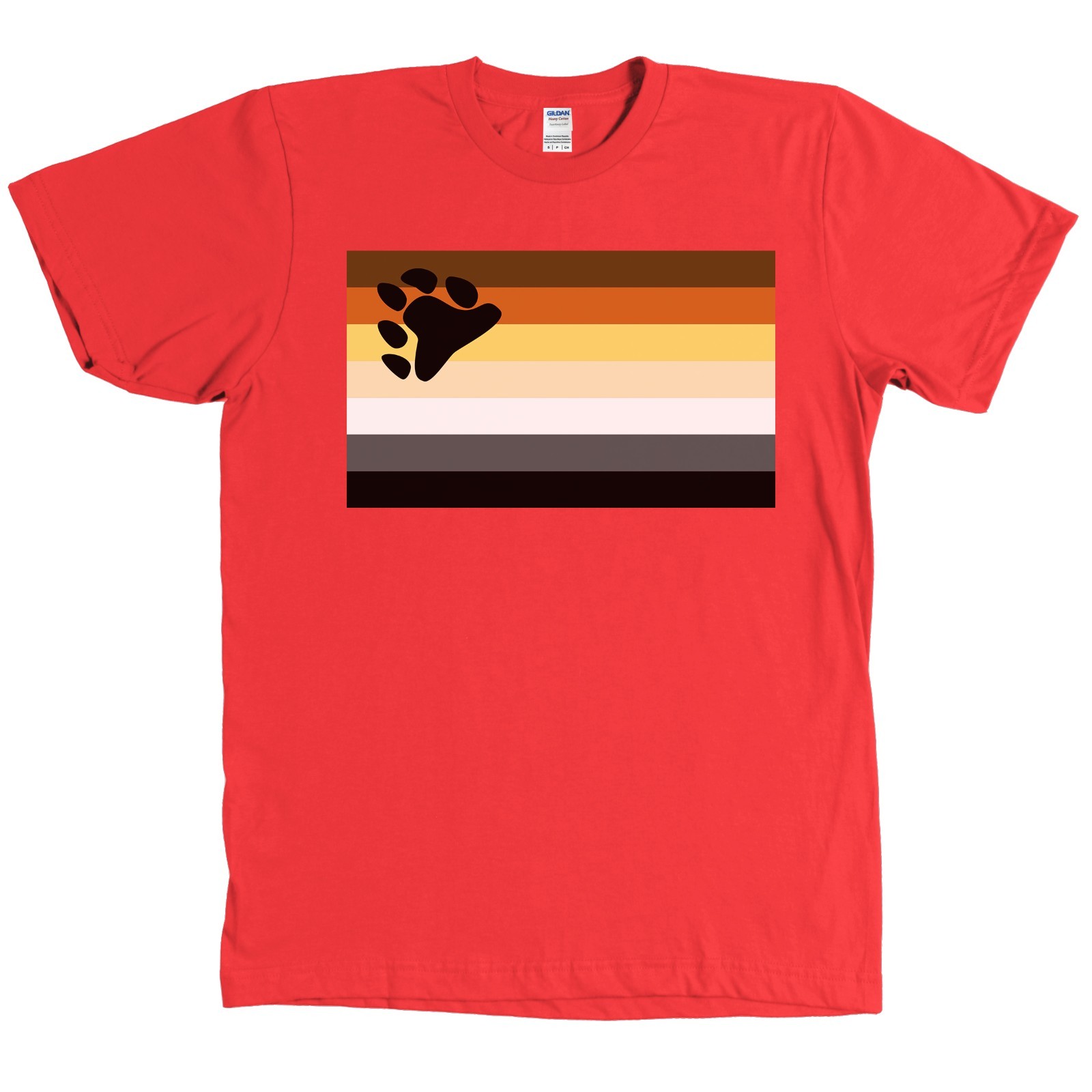 Gay Bear Pride Flag Shirt LGBT Cub Tee NEW WITH TAGS - MANY COLORS | eBay