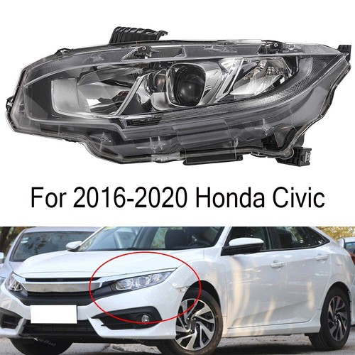 Defective！For 2016-20 Honda Civic Headlamp Halogen Headlight Driver ...