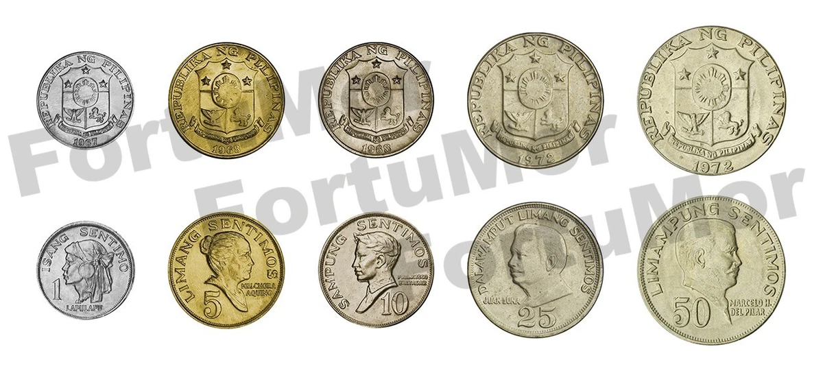 Philippine Peso Coins Centavos
