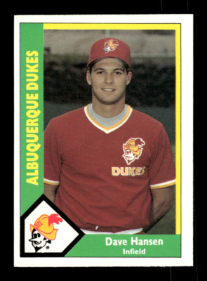 1990 CMC # 419 Dave Hansen Card (ML) Albuquerque Dukes AAA Dodgers | eBay