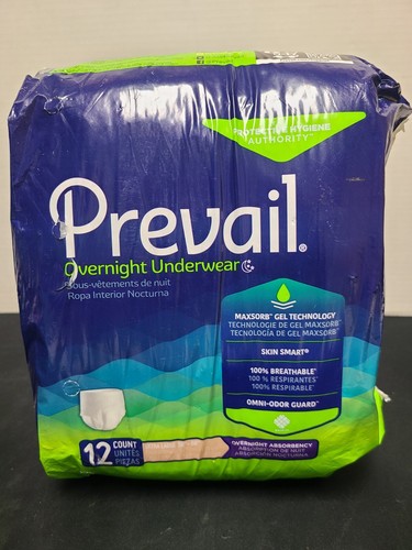 Prevail Disposable Underwear X-Large Overnight 12 Ct | eBay