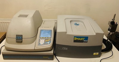 CEM SMART 5 Microwave Moisture Analyser Fat System, Smart Trac Magnet ...