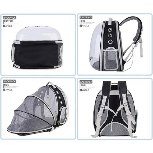 Explore the Expandable Cat Carrier Bubble Backpack with Space Capsule ...