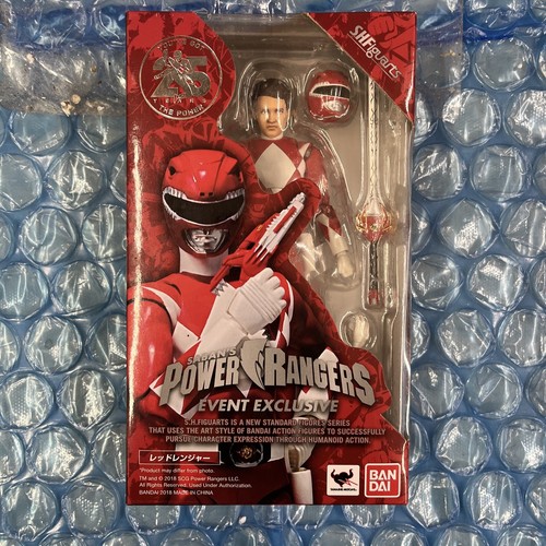 Bandai S.H.Figuarts SDCC 2018 Mighty Morphin Power Rangers Unmasked Red ...