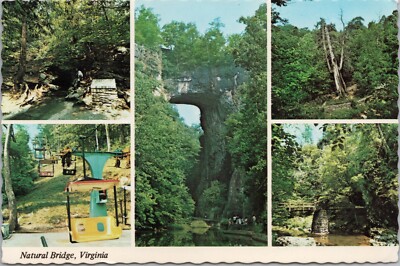 NATURAL BRIDGE, VIRGINIA ~ Skylift ~ Saltpeter Cave & Arbor Vitae Tree ...