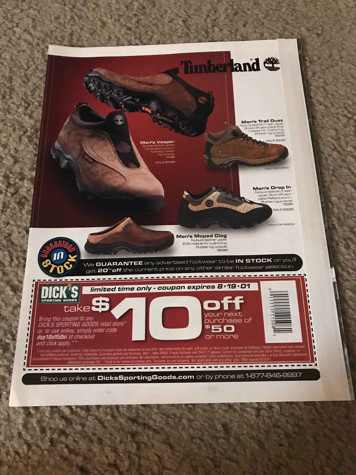 2001 DICK'S CATALOG NIKE AIR INTERNATIONAL TAILWIND FAZE PRESTO CHANJO ...