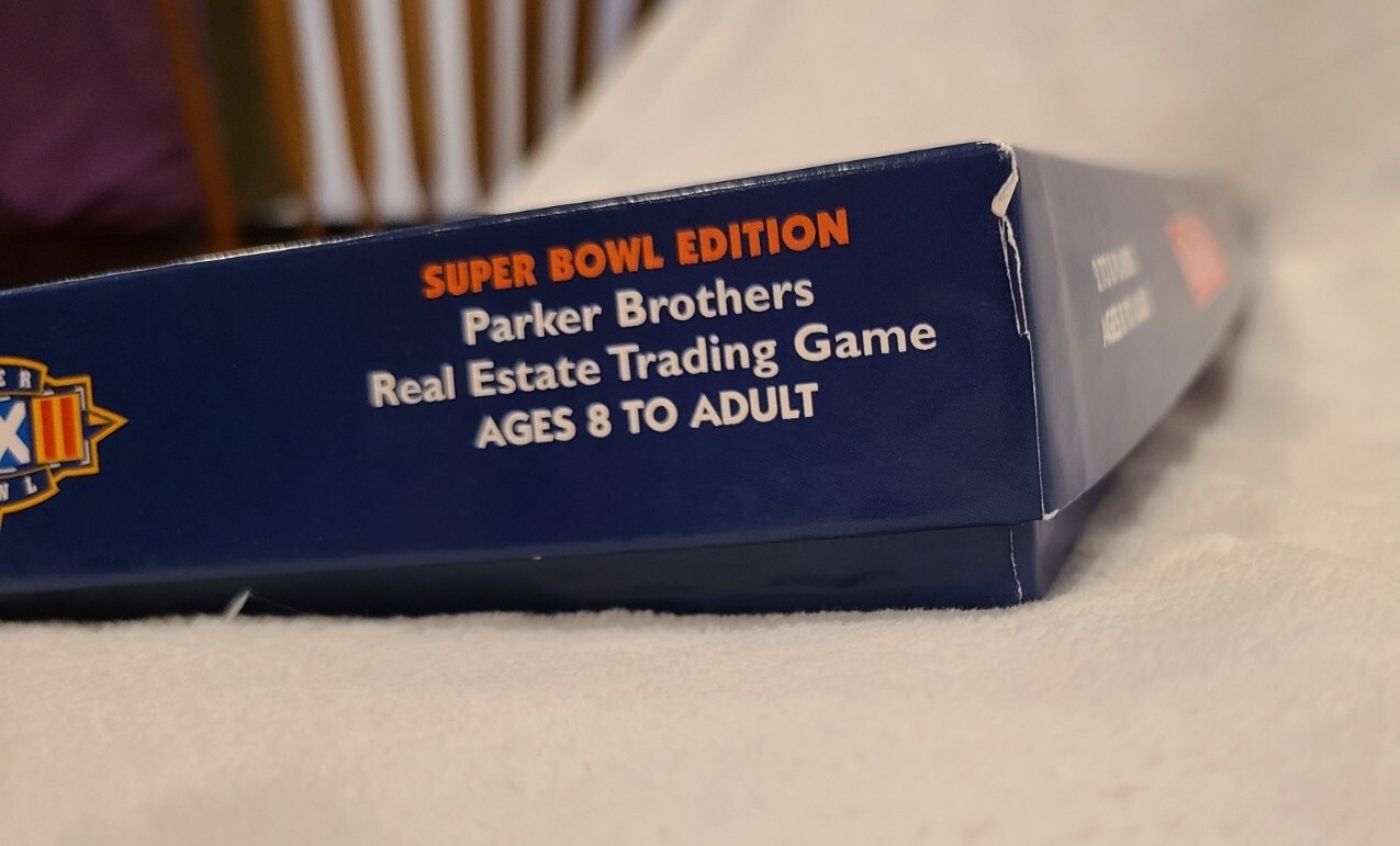 Monopoly Super Bowl XXXII Commemorative Super Bowl Edition Denver ...