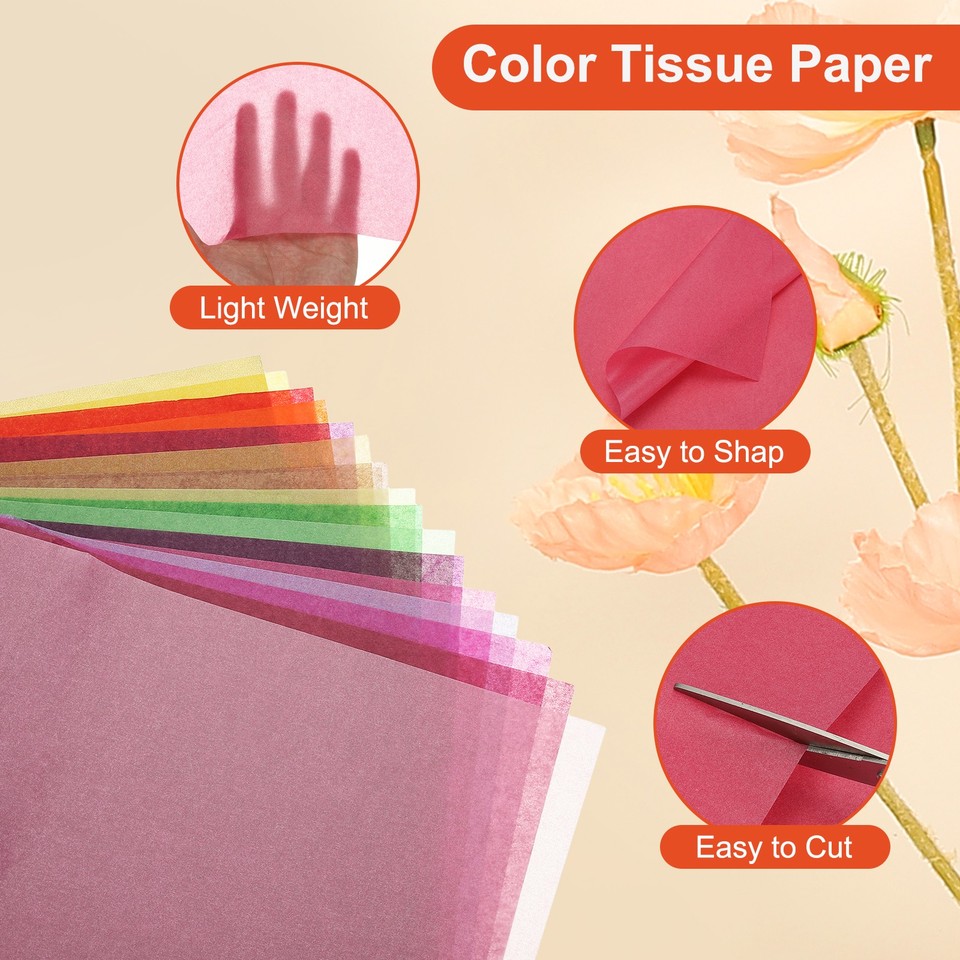 60 Sheets Christmas Tone Tissue Paper Bulk, 19.7x13.8" | eBay