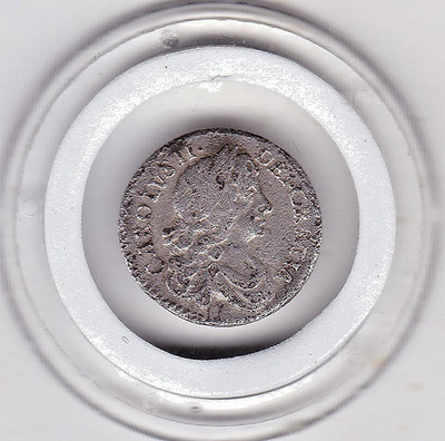 Sharp 1673 King Charles II Silver (92.5%) Maundy Tuppence (m2d) Coin | eBay