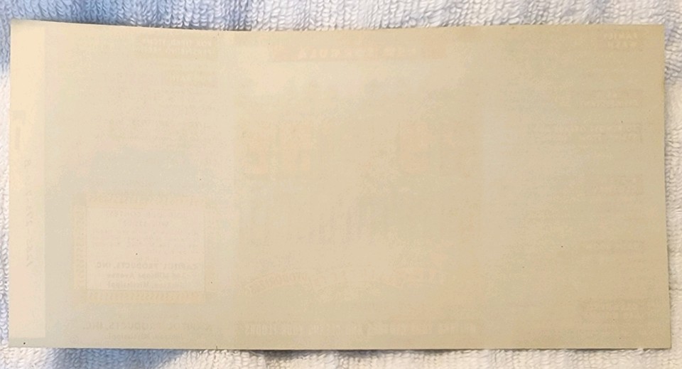 Nu Pine Disinfectant New Formula One Pint Uncirculated Jar Label 11/ ...