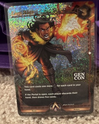 Alpha Clash TCG - Lava Blitz Gen Con 2024 Foil Promo Cards | eBay