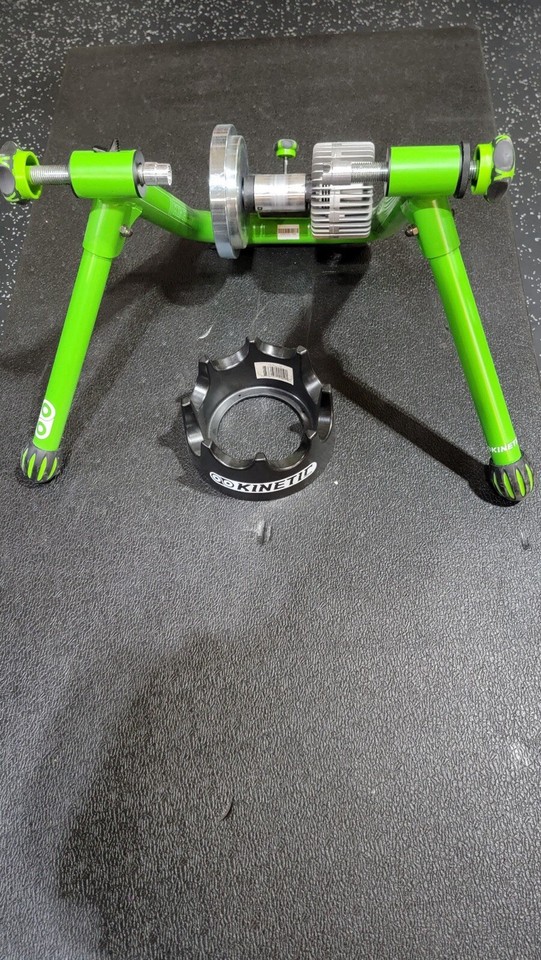 Kinetic T-699C Road Machine Indoor Fluid Bicycle Trainer + CYCLEOPS ...