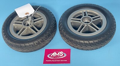 Rascal Smilie Auto Folding Mobility Scooter Rear Wheels & Solid Tyres ...