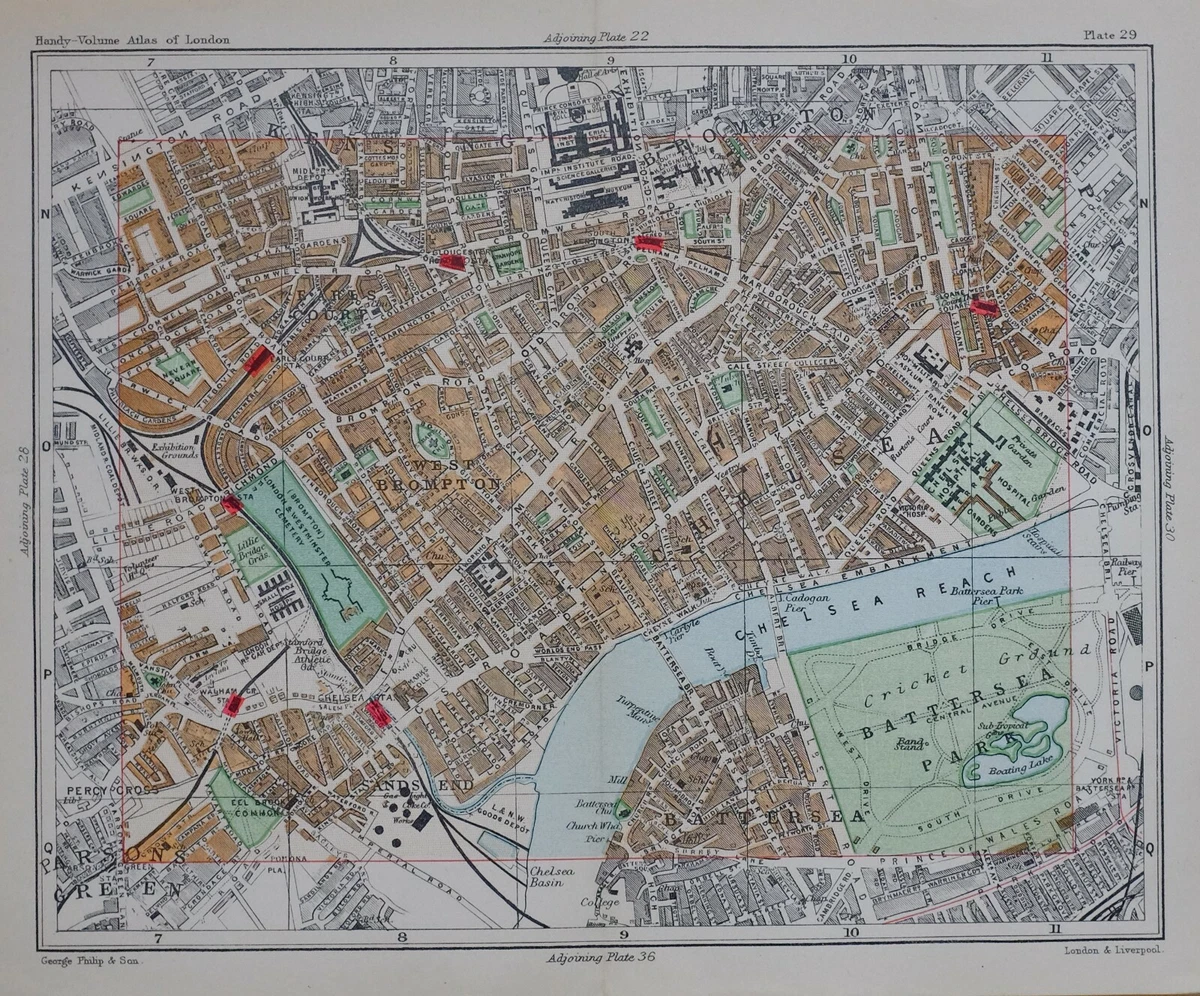 Battersea Map