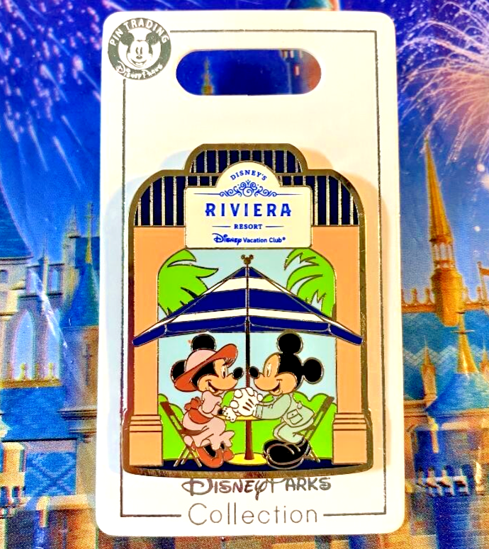 🌴 Disney Riviera Resort Vacation Club Pin 2020 Mickey & Minnie DVC ...