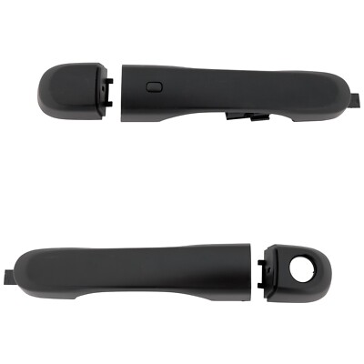 Exterior Door Handles Set of 2 Front Driver & Passenger Side Left Right ...