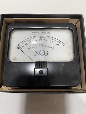 NATIONAL CYLINDER GAS 0-50 IPM | eBay