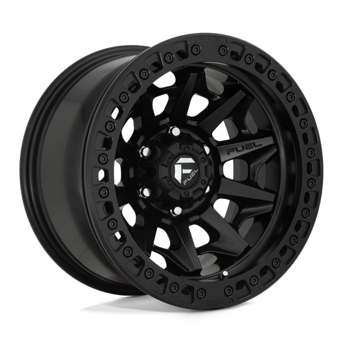 Fuel Offroad D114 COVERT BEADLOCK Matte Black Rim: 17x9, 5x127/5x5.0 ...