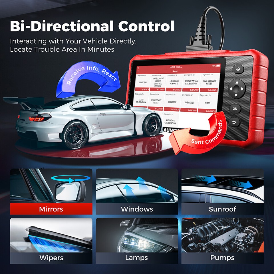 🔥 15% off LAUNCH CRP919X Lite Code Reader Full System Diagnostic ...