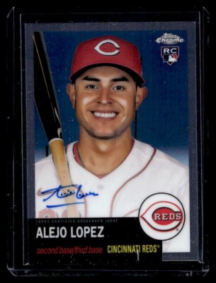2022 Topps Chrome Platinum Anniversary Alejo Lopez Rookie RC Auto ...