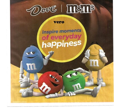 2024 print ad M&M's EASTER inspire moments mms M&M candy magazine ...