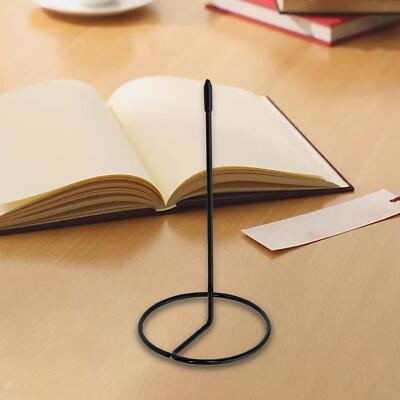 Receipt Holder Straight Rod Paper Holder Ticket Holder for Desk Office ...