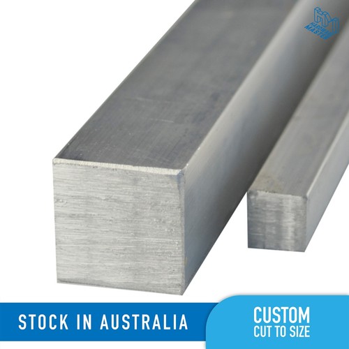 Aluminium Square Bar Solid Fine Section Alloy 6060/6063/T5 Square Cut ...