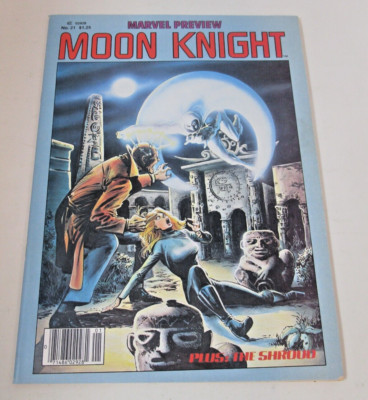 Marvel Preview #21 1980 [VF~NM] High Grade Moon Knight Bill ...