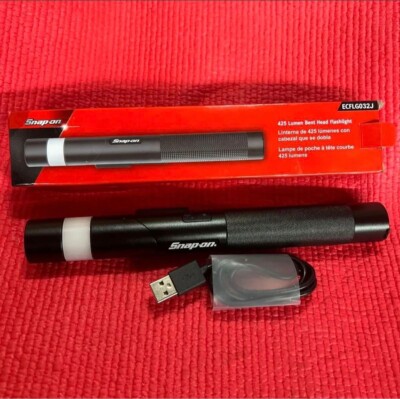 Snap-on ECFLG032J Rechargeable LED Flash Light 425lm Black From Japan ...