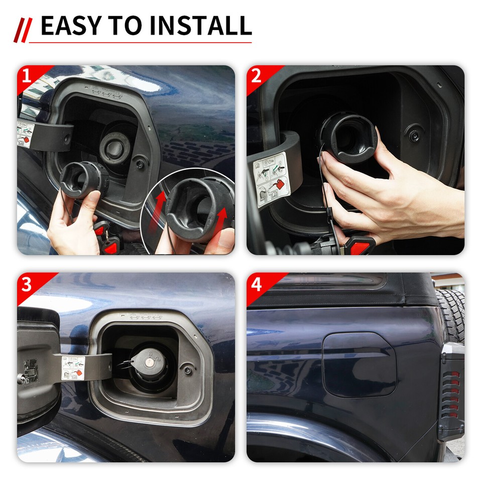 2021-2023 Ford Bronco Locking Gas Cap Gas Tank Fuel Tank Locks Fuel ...