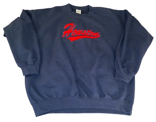 Houston Rockets Script 1990s Crewneck Sweatshirt Men's Size XL | eBay