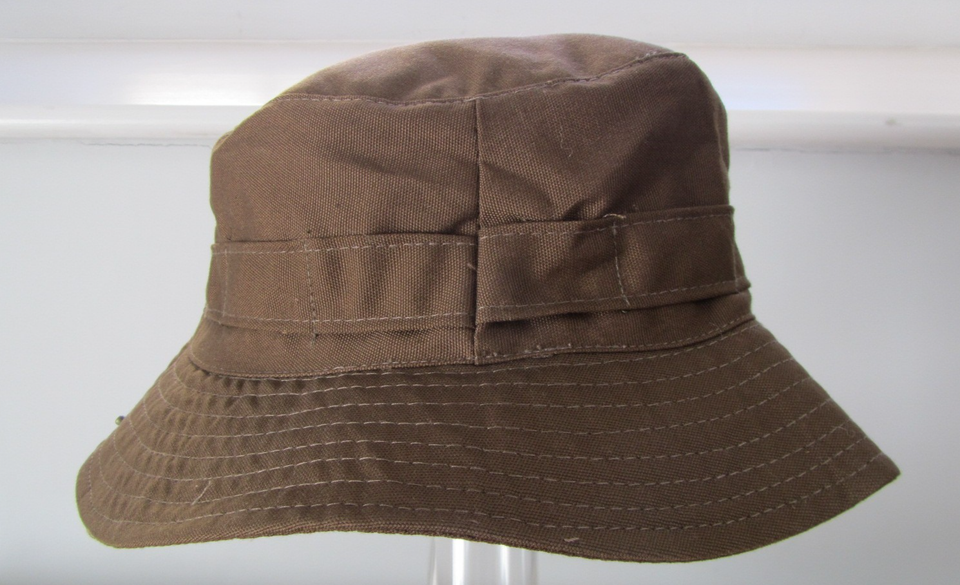 SOUTH AFRICAN / SADF NUTRIA BUSH HAT (BOSHOED) - 56 - NEW REPRO - ENDS ...