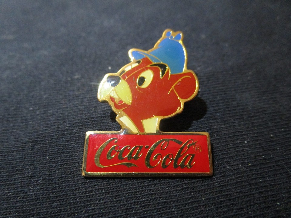 COCA-COLA-RAT-MR. TOAD-DISNEY VINTAGE HAT LAPEL PIN | eBay