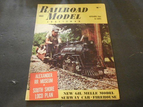 Railroad Model Nov 1964, Alexander RR Museum, South Shore Local Plan ID ...