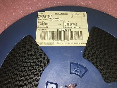 (259 PIECE LOT) 2743021447, FAIR-RITE FERRITE BEAD 2SMD 1LN RoHS | eBay