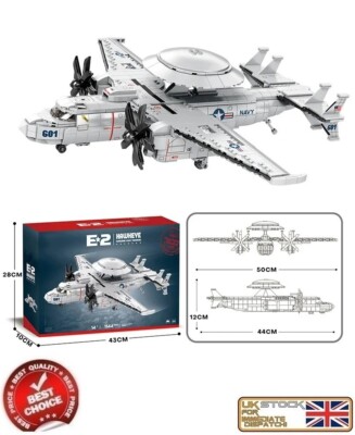 TECHNICAL E2 AIR FORCE AIRCRAFT PLANE BUILDING BLOCKS BIRTHDA BOY GIFT ...