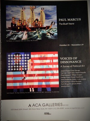 PAUL MARCUS ART PIECES ORIG VTG 2008 ADVERTISEMENT, | eBay