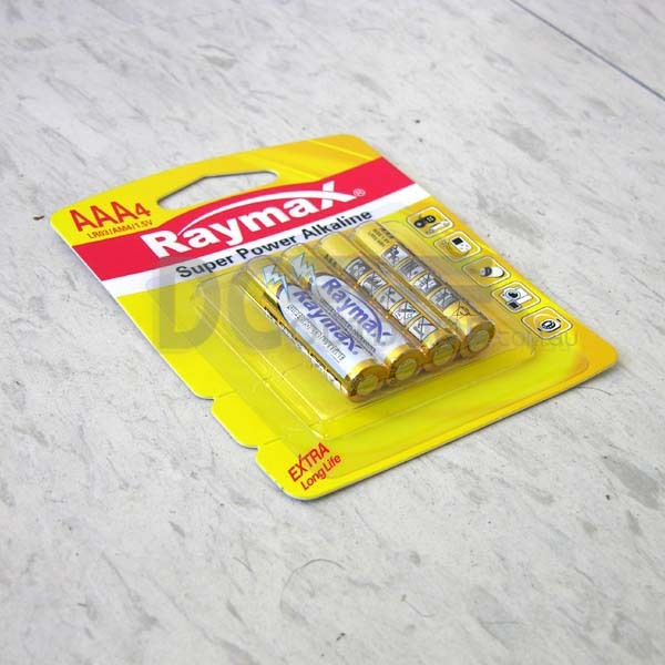 Raymax® 1.5V Super Alkaline AA / AAA Battery - 4 PCS PACK | eBay