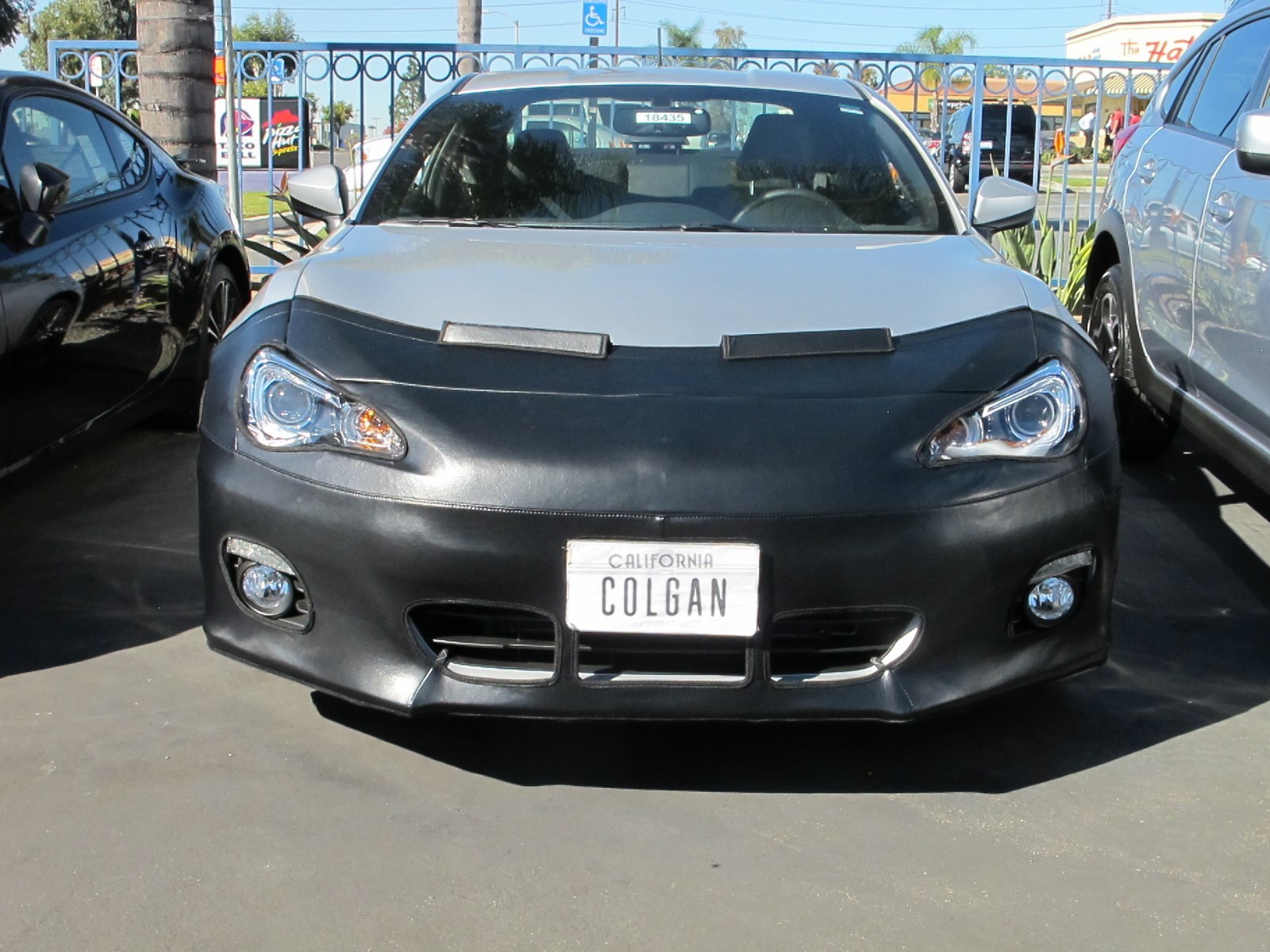 Colgan Front End Mask Bra 2pc. Fits Subaru BRZ 2013-2016 With License ...